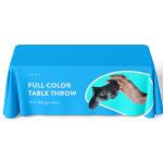 Houston Full Color Table Throws printing – best price | bannerprintinghouston.com