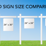 Real Estate Sign Sizes | BPH Blog